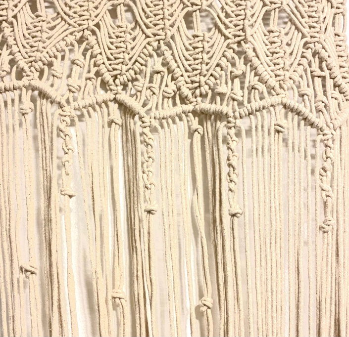 Nieuw!! Macramé Gordijn '' Purry'' - Modern Oosters interieur online